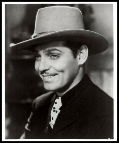Clark Gable HOLLYWOOD KING HANDSOME MOVIE STAR PORTRAIT 1960s VINTAGE ...