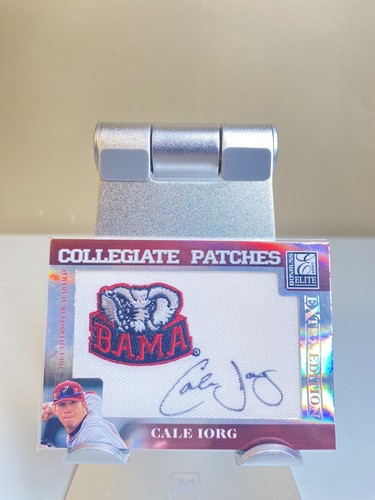2007 Donruss Elite Extra Edition - Collegiate Patches Cale Iorg #CP-CI ...