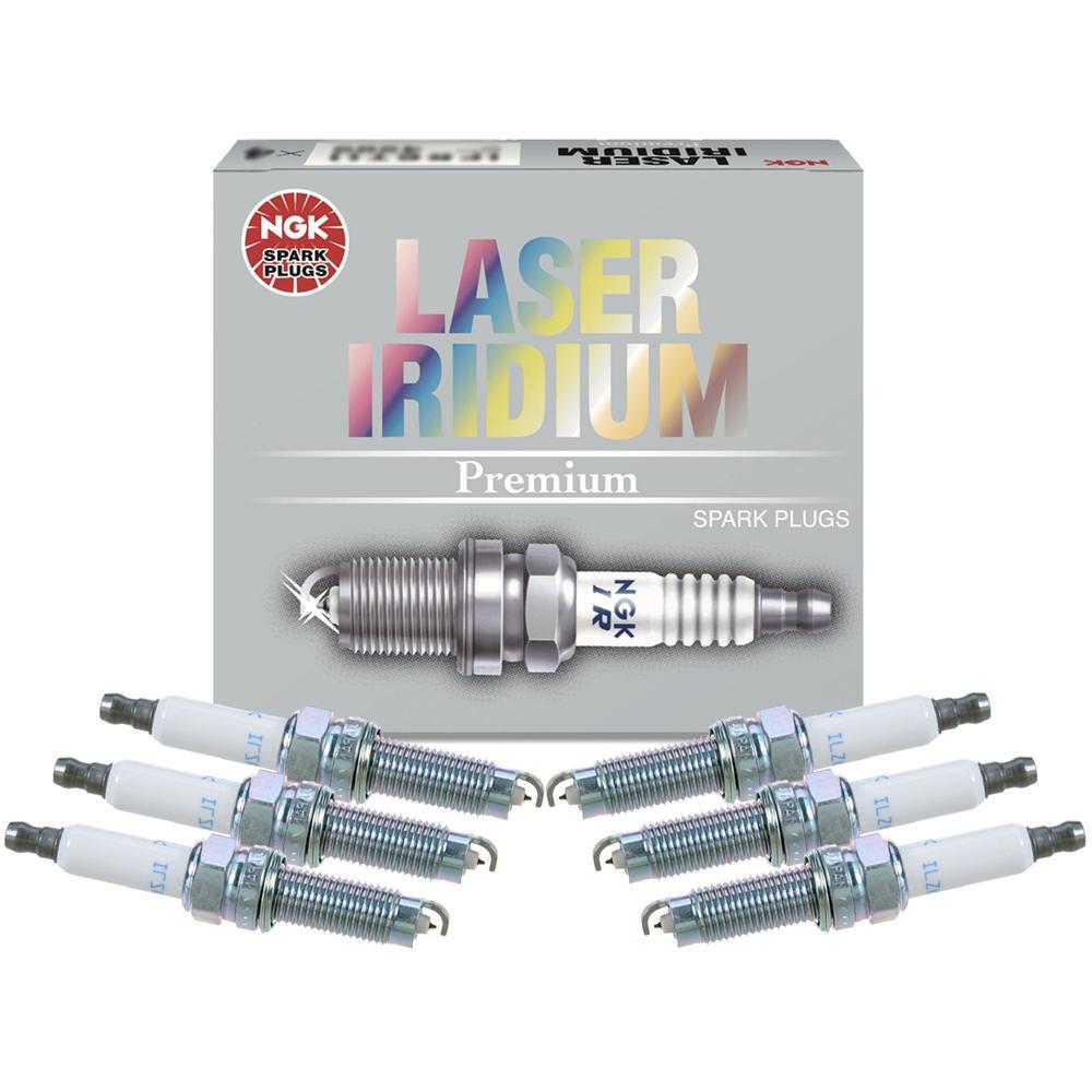For Audi Q7 VW CC Passet Touareg Spark Plug Set of 6 ILZKR7A 1961 NGK ...
