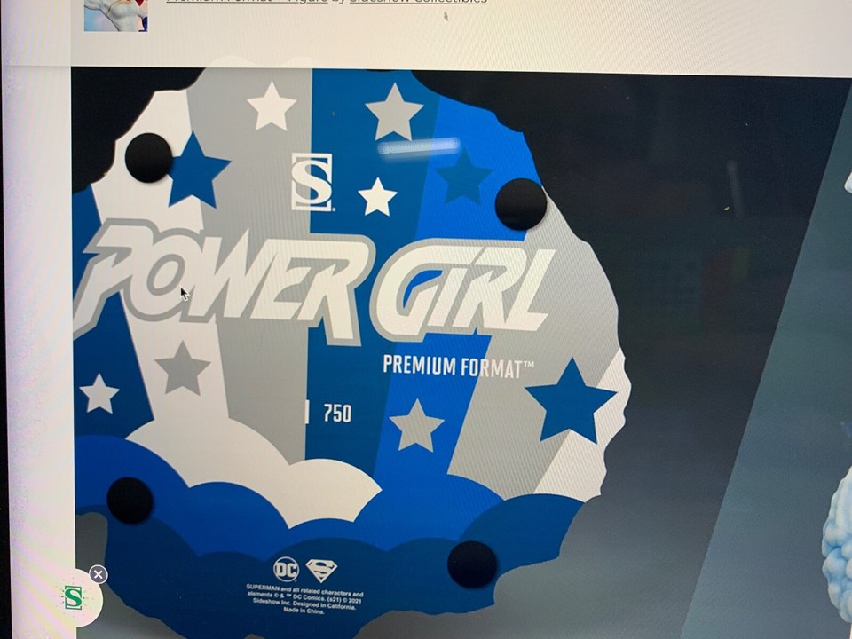" POWER GIRL" Premium Forma Figure by Sideshow Collectibles. NEW!! | eBay