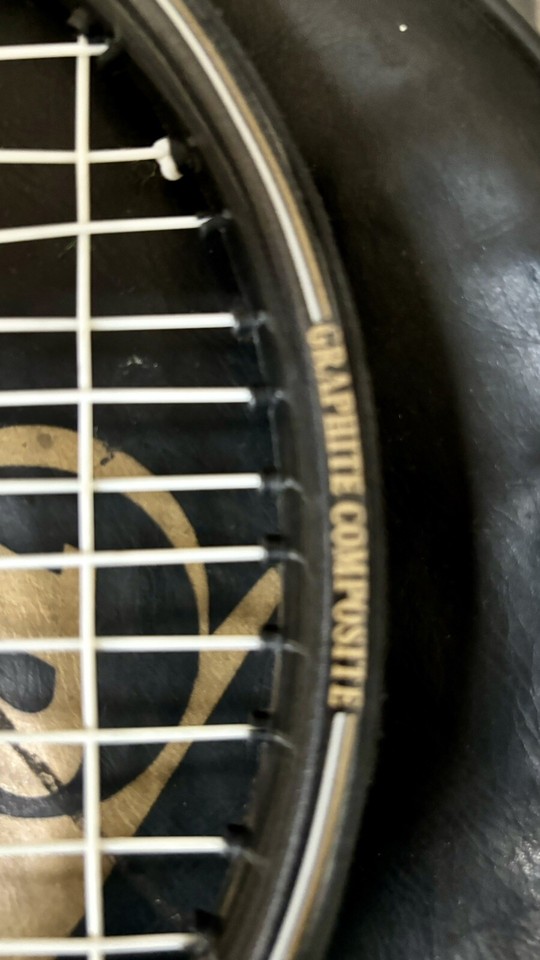 DUNLOP Black Max Tennis Racket Graphite Composite with Original Case L4 ...