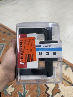 Kwikset Microban lock Brand Matte Black | eBay