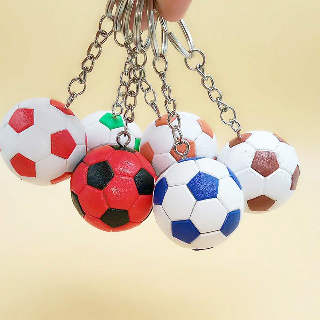 Key Holder Soccer Ball Football Keychain Key Chain for Phone Pendant ...