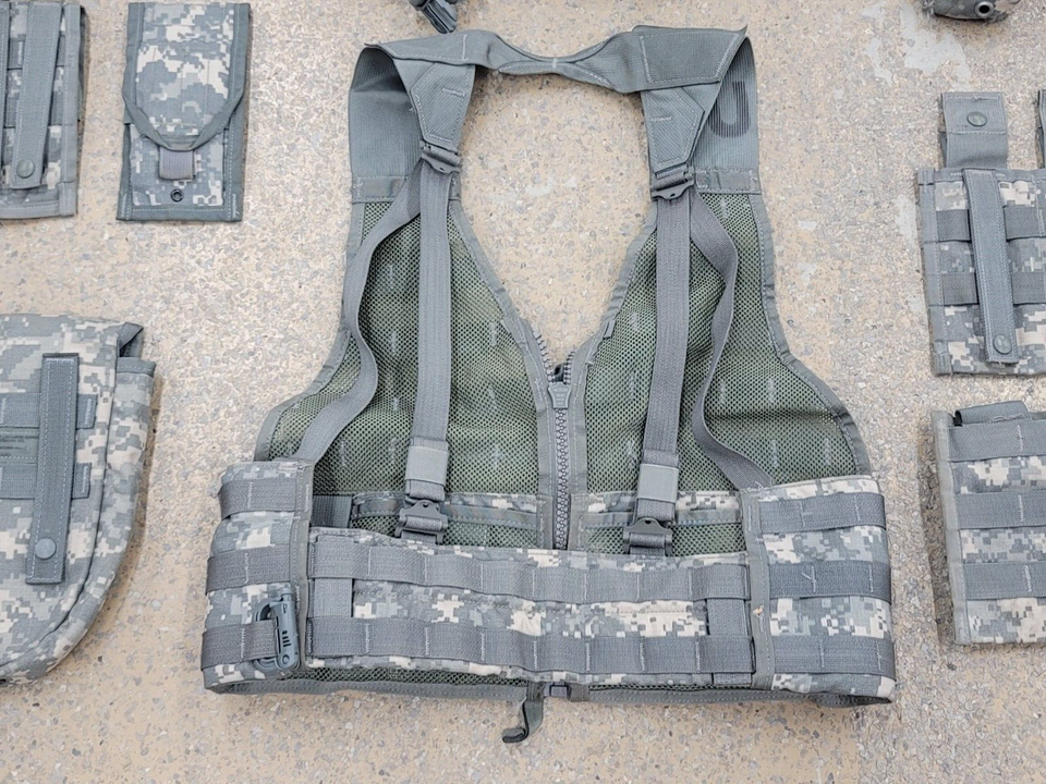 17 pc Rifleman Kit MOLLE System ACU Complete Set USGI ARMY | eBay