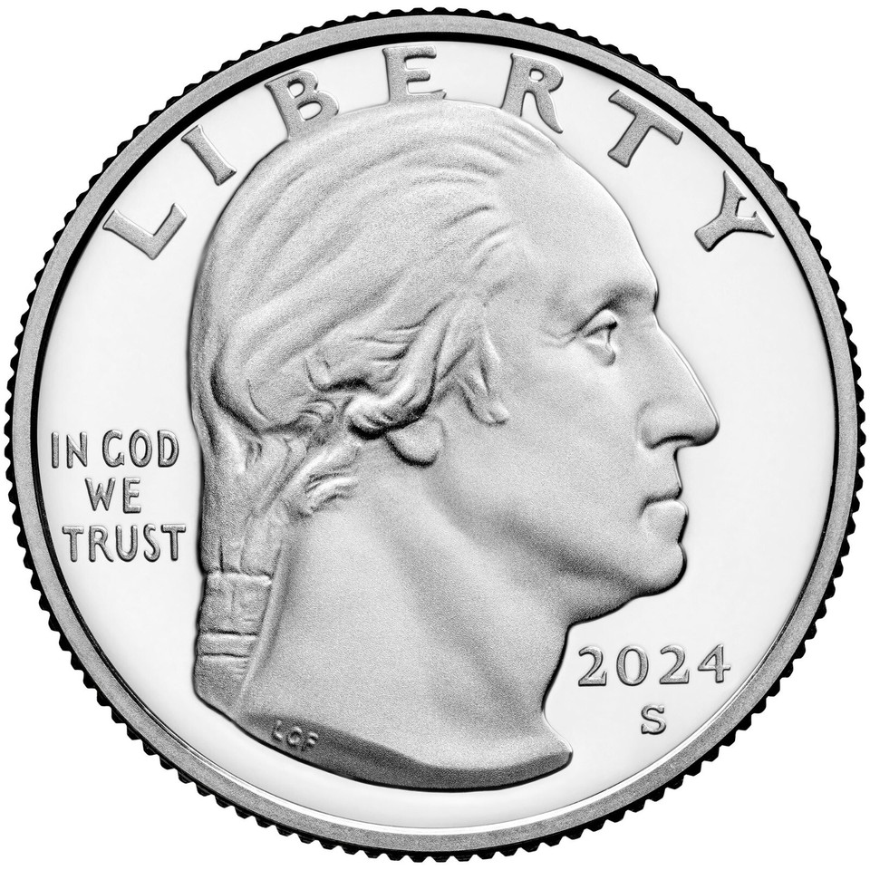 2024 1 Troy Ounce Silver Round Quarters 5x Proof Coins Lot Oz Women ...