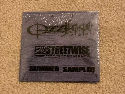 Sealed NOS Ozzfest 2001 Ozzy Osbourne Streetwise Sampler CD Drowning ...
