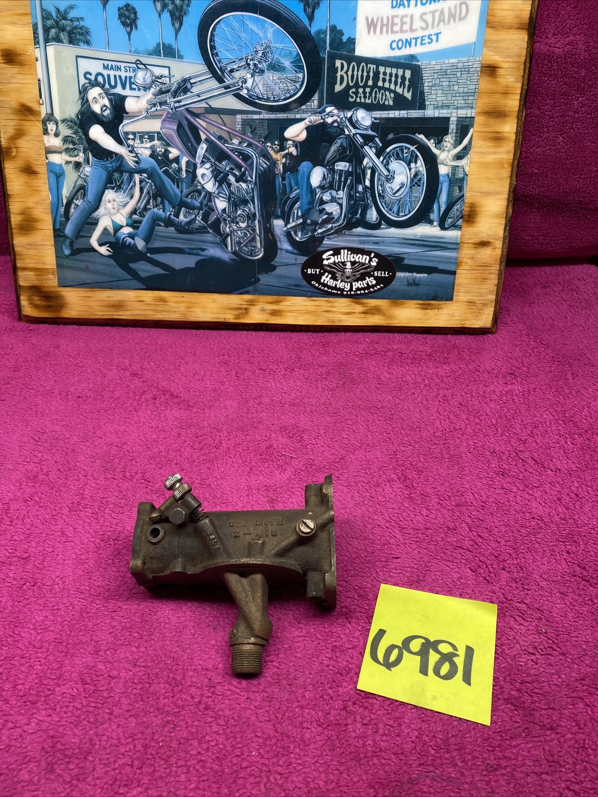 harley davidson panhead knucklehead flathead original linkert m-74b ...