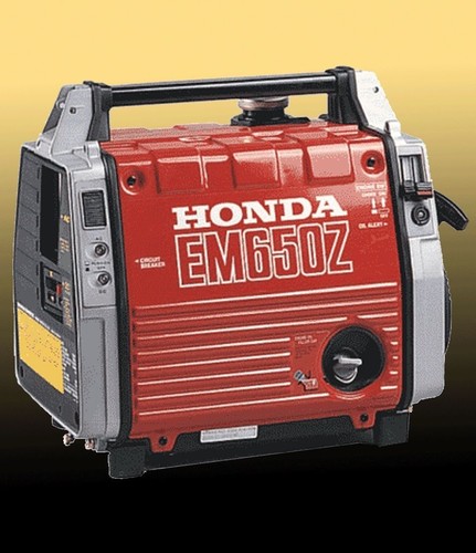 HONDA EM650 PORTABLE GENERATOR SERVICE & USER MANUALS ON CD + DOWNLOAD ...