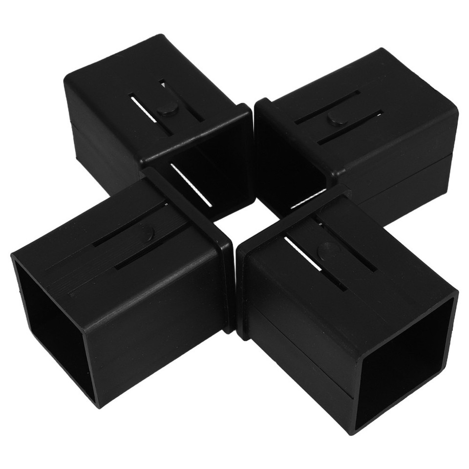 4 Pcs Square Tube Hollow Sleeve Bushing Fitness Equipments Accessories ...