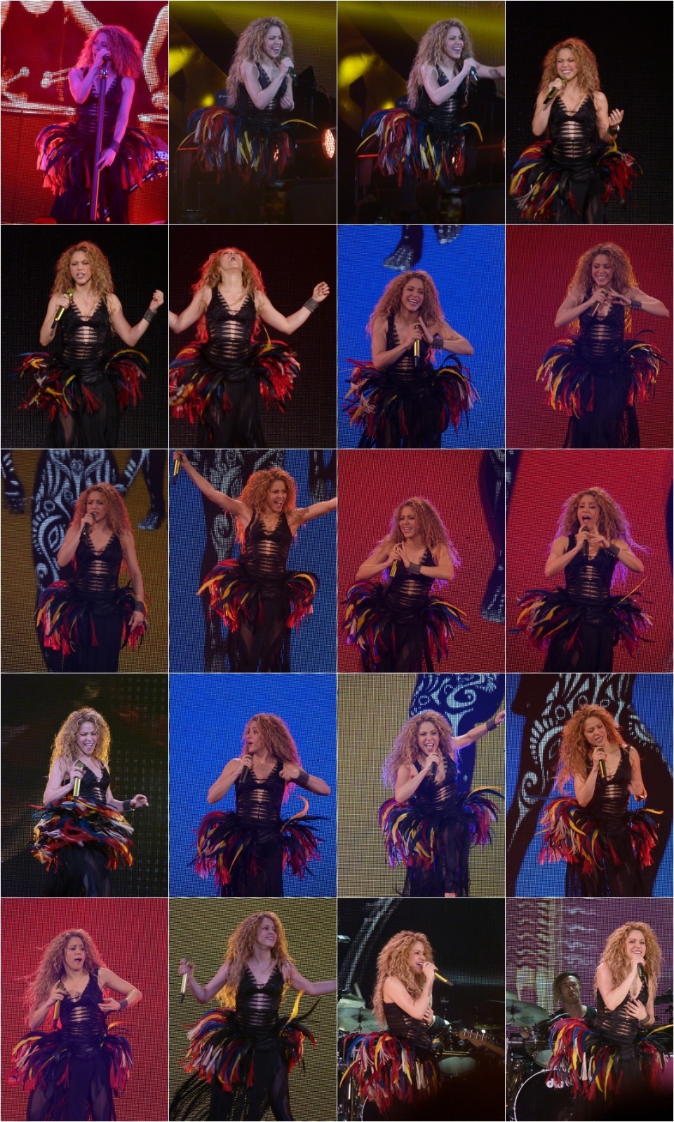 Shakira 6000 New Candid Photos 11/06/2018 El Dorado Tour Pop Music Six ...