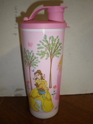 Tupperware Disney Princesses Princess 16 oz Tumbler with Flip Top Seal ...