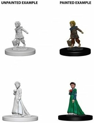 Pathfinder Deep Cuts Children W4 Unpainted 2 Figures WizKids for sale ...