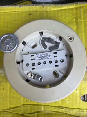 Simplex 2098-9529 Fire Alarm Detector Base With Integral Heat Detector ...