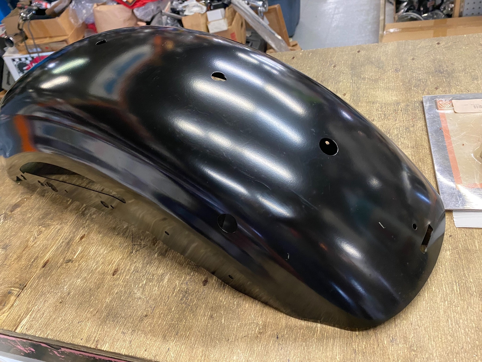 Nos Factory Rear Fender 59865-07 Harley Sportster Nightster Forty Eight ...