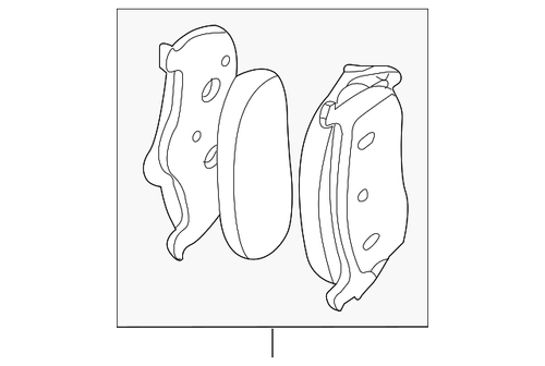 Genuine Nissan Brake Pads D4060-9BT0C | eBay