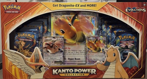 Pokémon Kanto Power Collection Box XY Evolutions Dragonite EX Factory ...