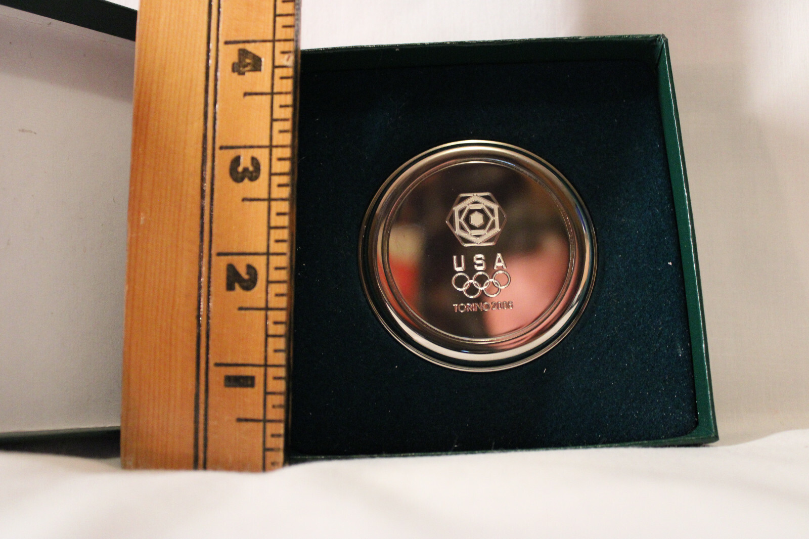 PAPERWEIGHT OLYMPICS 2006 TORINO WINTER GAMES SPORT COLLECTIBLE - ONLY ...