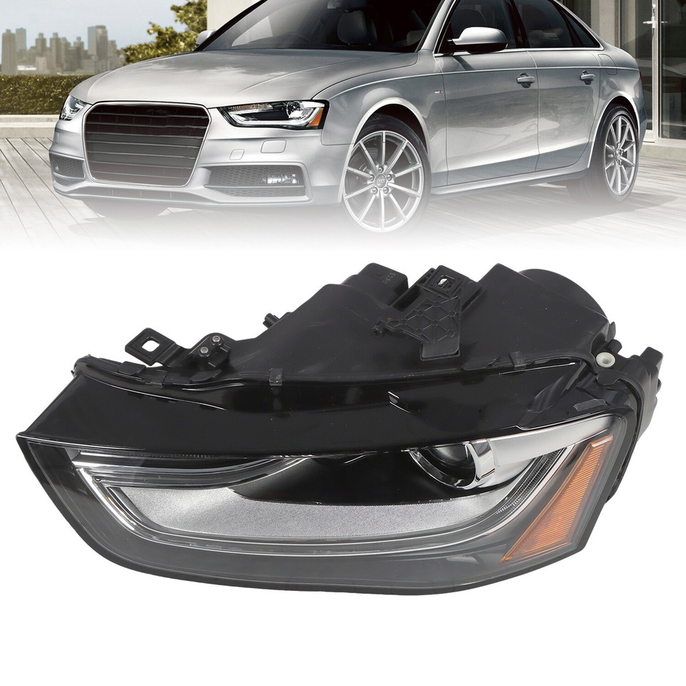 For 2013-2016 Audi A4 Xenon/HID Headlight Projector Headlamp Non-AFS ...