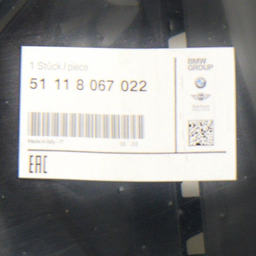 NEW BMW M2 F87 FRONT BUMPER RIGHT INSERT 51118067022 8067022 2016 OEM ...