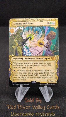 1x Zimone and Dina (Showcase) - March of the Machine #0318 | eBay