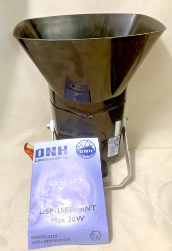 DNH DSP-15EExmNLT 25W Long Flare Hazardous Area Horn Speaker Made in ...