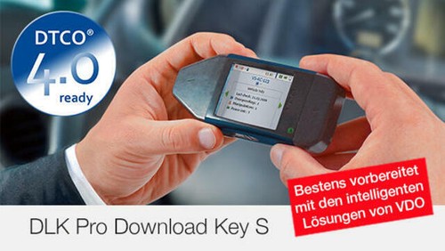 VDO Downloadkey DLK Pro S für alle digitalen Fahrtschreiber 1. und 2 ...