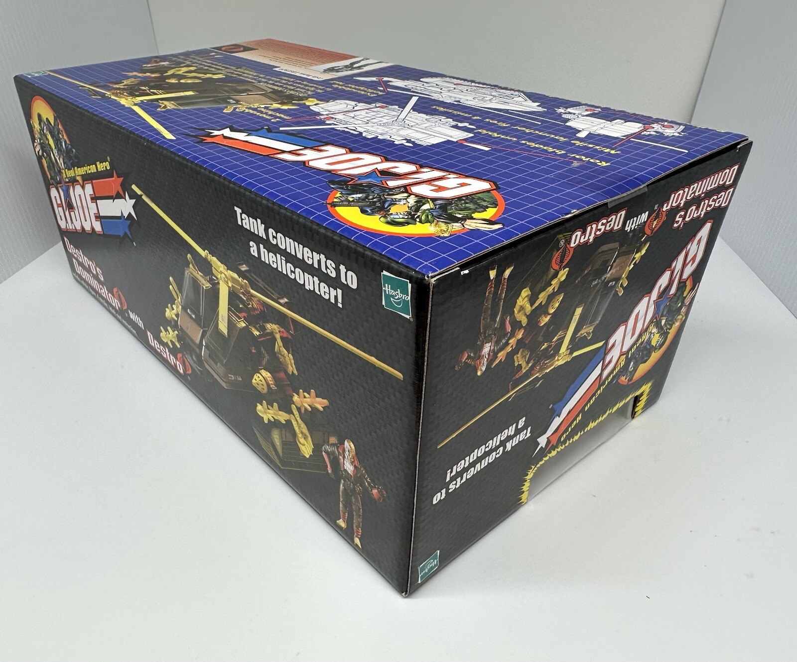 Hasbro 2001 ARAH Gi Joe VS Cobra Destro's Dominator Tank Helicopter ...