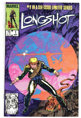 Longshot # 1 FINE VERY FINE September 1985 Arthur Adams, While Portacio ...