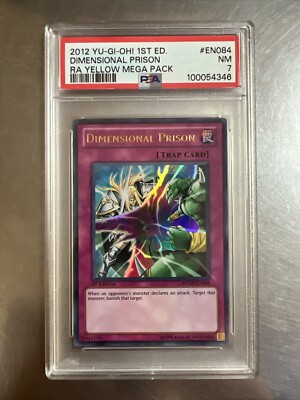 2012 Yu-Gi-Oh! Ra Yellow Mega Pack Dimensional Prison 1st Ed. RYMP ...