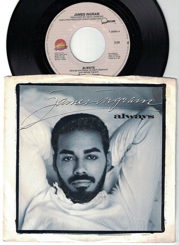 1986 JAMES INGRAM ALWAYS QWEST JAZZ 45 #7-28669 NM- | eBay