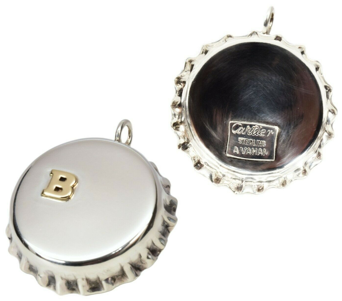 Bottle Cap Initial