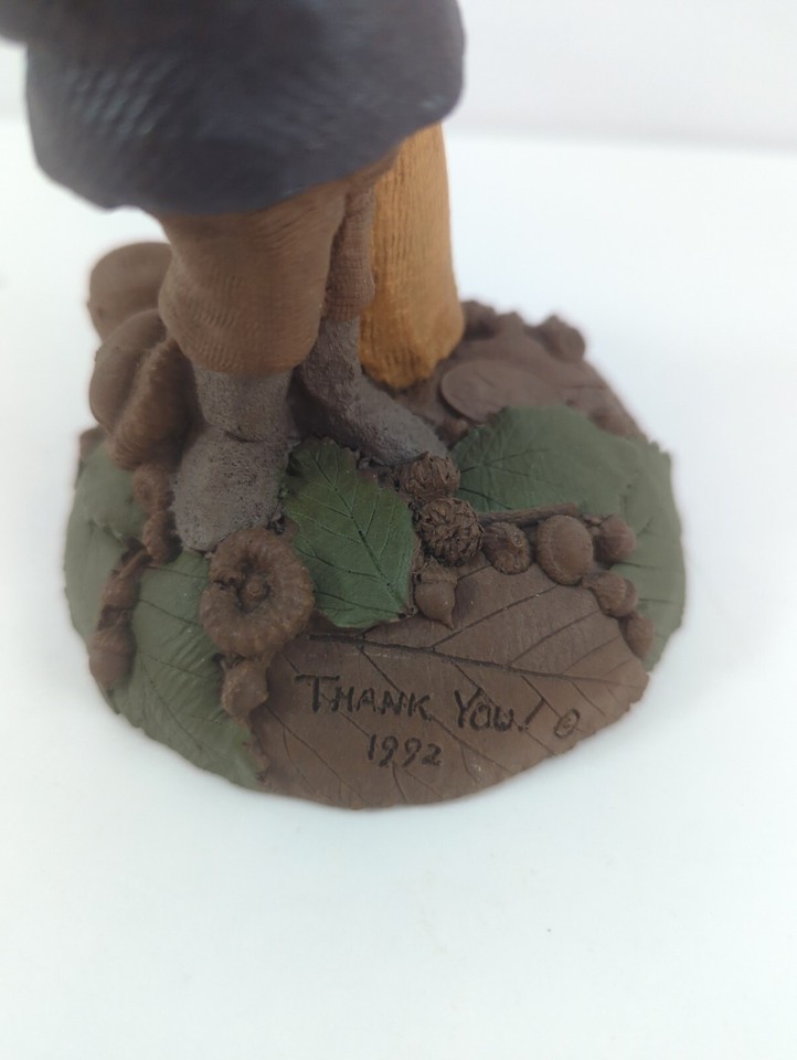 Tom Clark Gnomes Cairn Studio Item #5178 "Thank You" 1992 Edition #43 6 ...