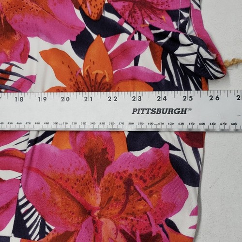 Caribbean Joe Sprinkle Of Color Hot Pink Photo Lily Tropical Dress ...