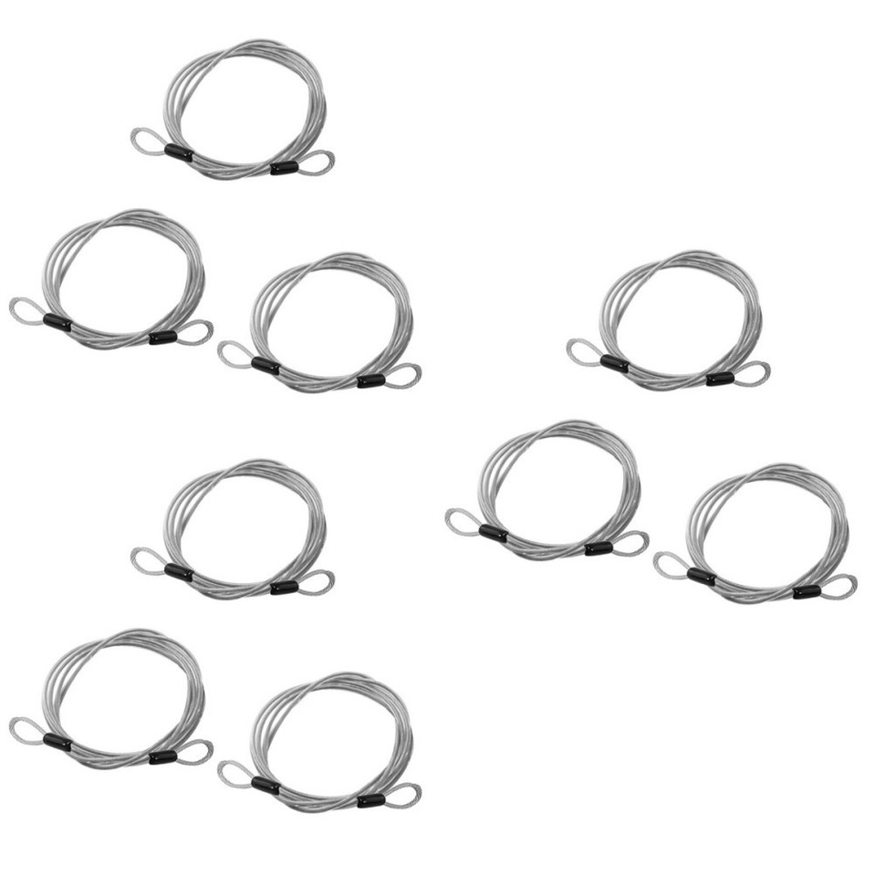 3Pcs 2M Durable Steel Long Roll of 50 Meters Hard Sturdy Steel Wire ...