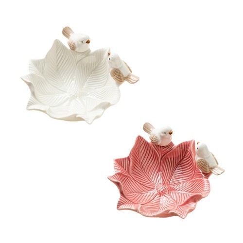 Ceramic Flower Shaped Trinket Tray Decorative 5.7x1.7inch | eBay Australia