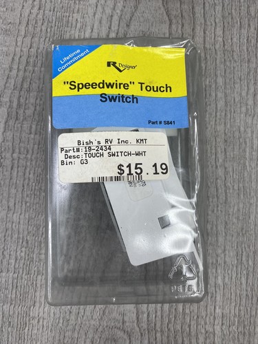 RV Designer S841 Self Contained AC White Speedwire Wall Switch | eBay