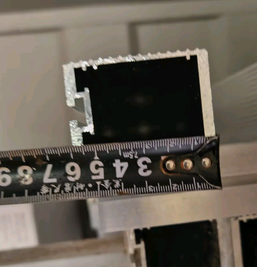 ALUMINIUM RECTANGULAR BOX SECTION 700 mm 60x40 / 40x30 | eBay UK