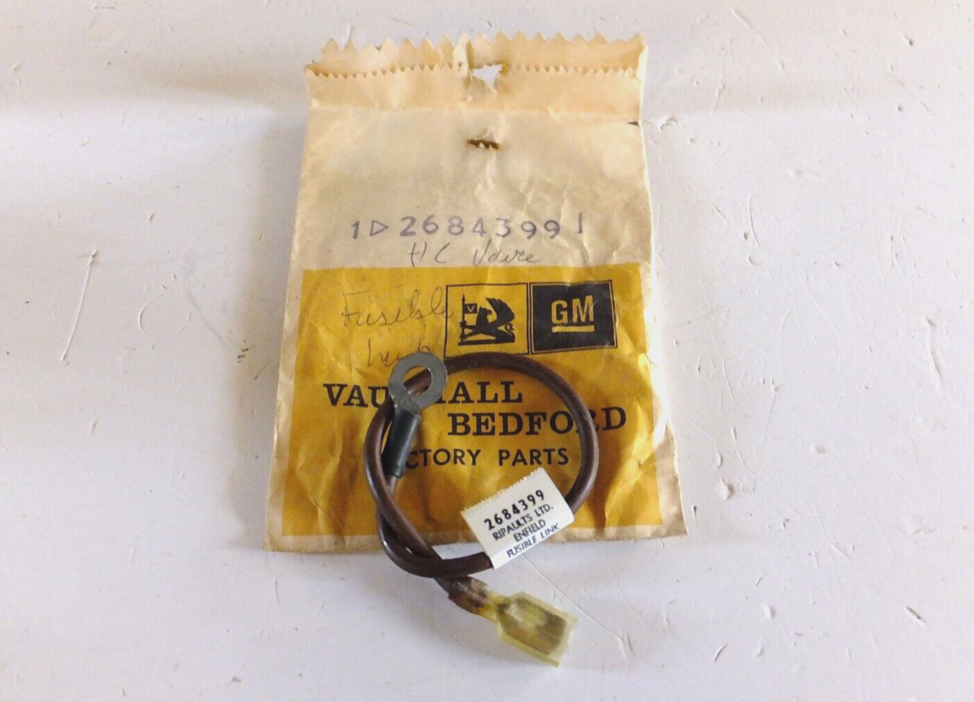 Genuine Ripaults Vauxhall Viva HC Fusible Link | eBay UK