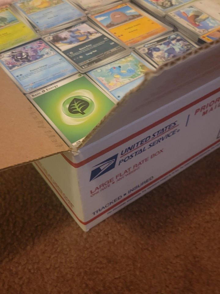 Pokemon 6000 S&V 151 MEW & PALDEAN FATES BULK CARD LOT - UNC/COM/RARE ...