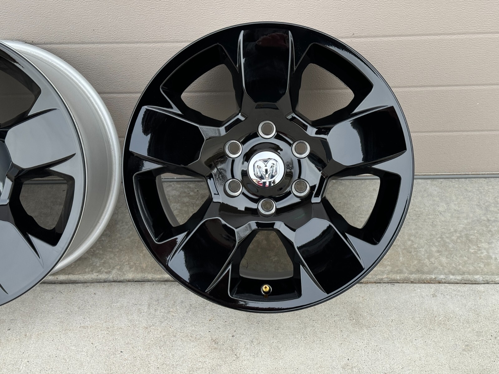 18" DODGE RAM 1500 BLACK TRX REBEL 6X5.5 OEM FACTORY STOCK 6X139 WHEELS ...