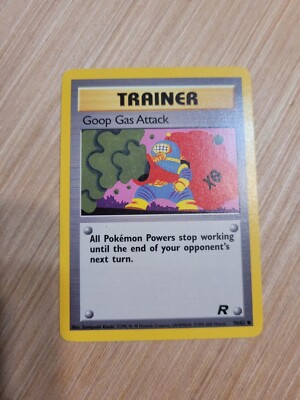 Pokemon TCG WotC Team Rocket Goop Gas Attack Trainer Common #78 LP | eBay