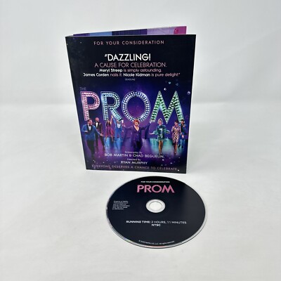 PROM DVD FYC Screener Meryl Streep Nicole Kidman 2020 | eBay