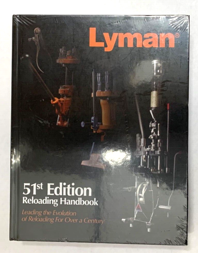 Lyman 9816054 Reloading Handbook 51st Edition Reloading Manual, Hard ...