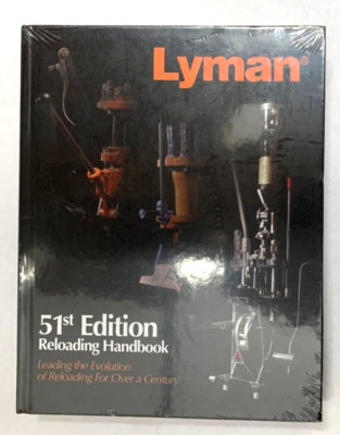 Lyman 9816054 Reloading Handbook 51st Edition Reloading Manual, Hard ...