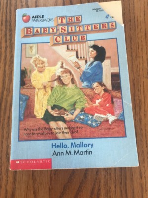 Apple Fiction #14 The Baby Sitters Club Hello Mallory Ann M. Martin Ships N 24h 9780590433945| eBay