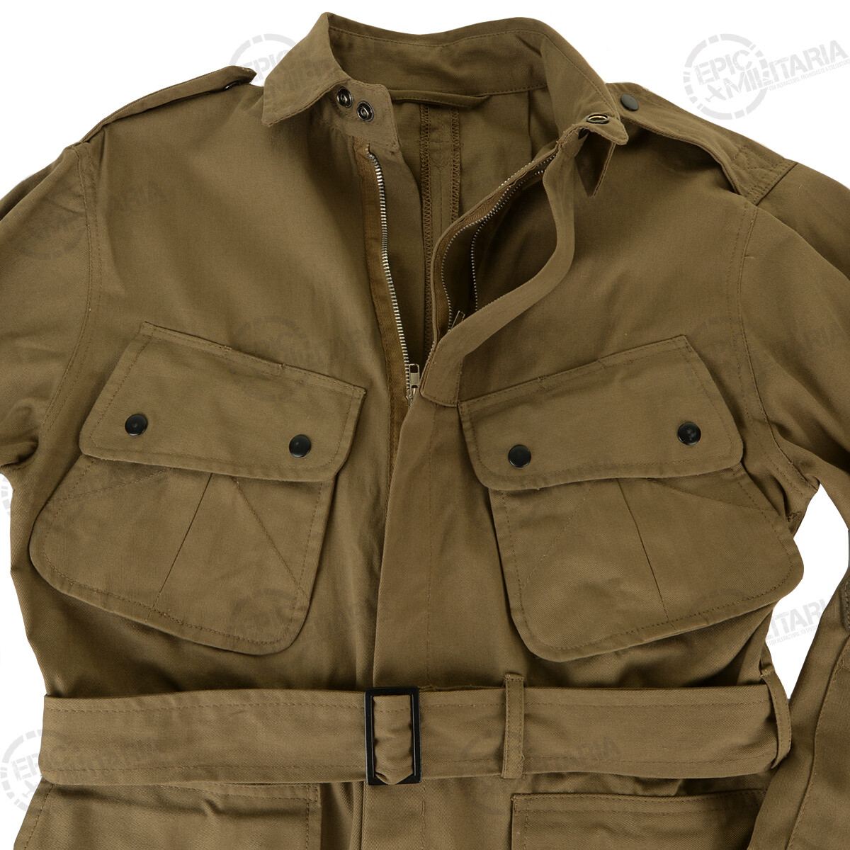 WW2 US Reinforced Airborne M1942 Jump Suit Jacket Paratrooper Repro All ...