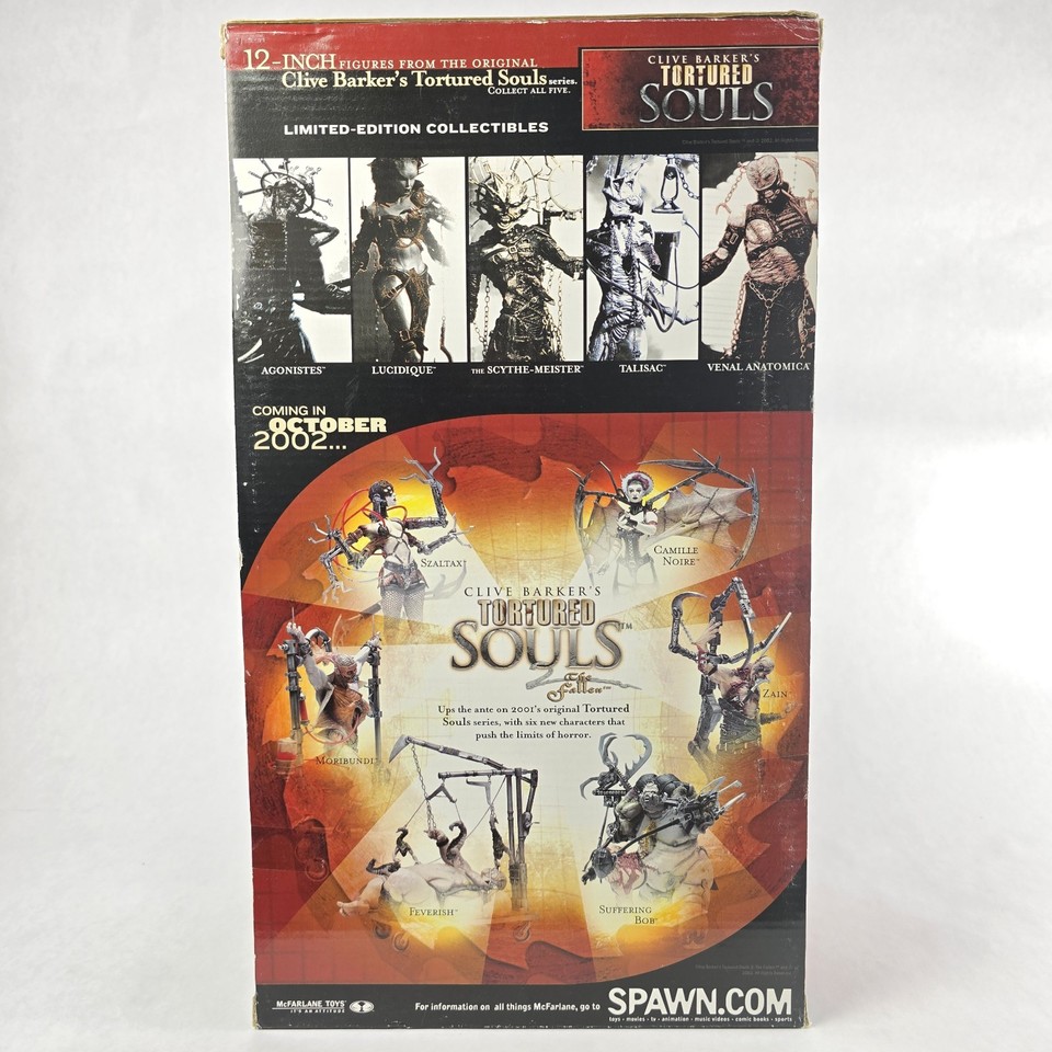 Talisac 12" Clive Barker's Tortured Souls 2002 McFarlane Toys Unopened ...
