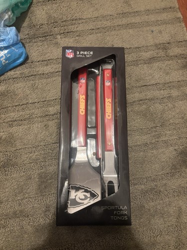 Kansas City Chiefs Football 3-Piece BBQ Set | eBay