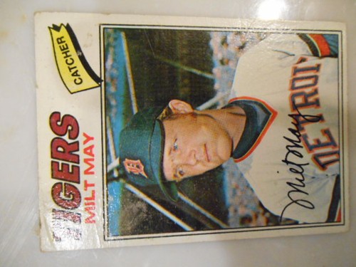 1977 Topps Milt May Detroit Tigers #98 Baseball Card | eBay