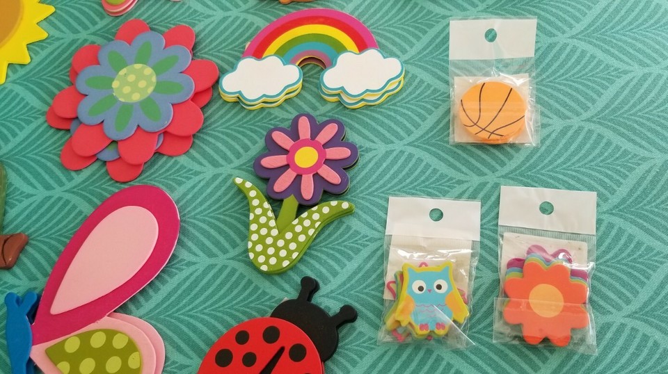 36 Lot ArtMinds Darice Wood Shapes Crafts Insects Garden Bugs Animals ...